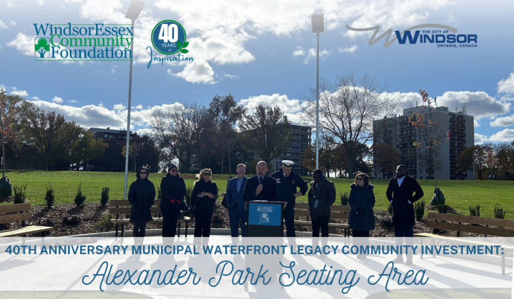 WECF & City of Windsor Unveil Waterfront Legacy Project - WindsorEssex ...